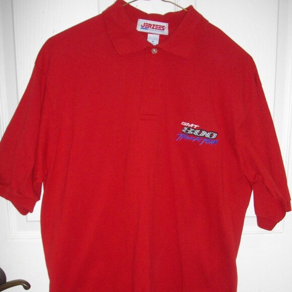Shirts | Mens Red Gmt 80 Truck Team Polo New Med | Poshmark